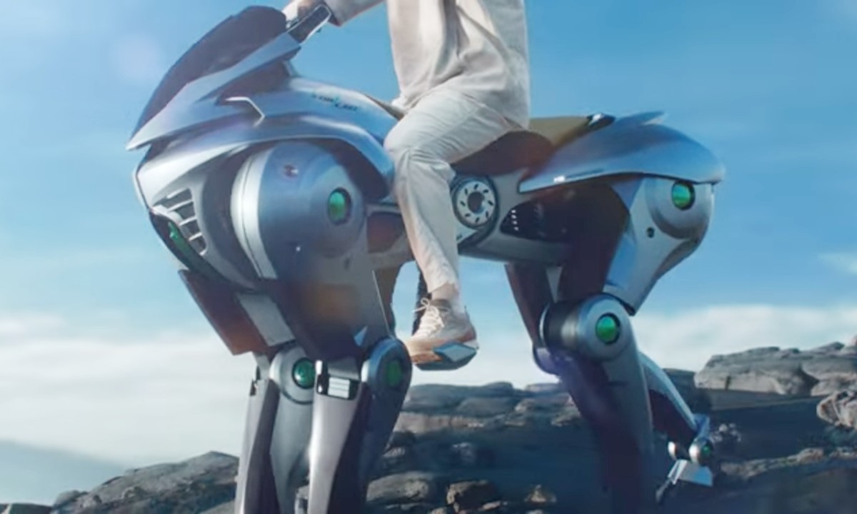 Kawasaki presenta Corleo, el robot de cuatro patas que piensa y se ...