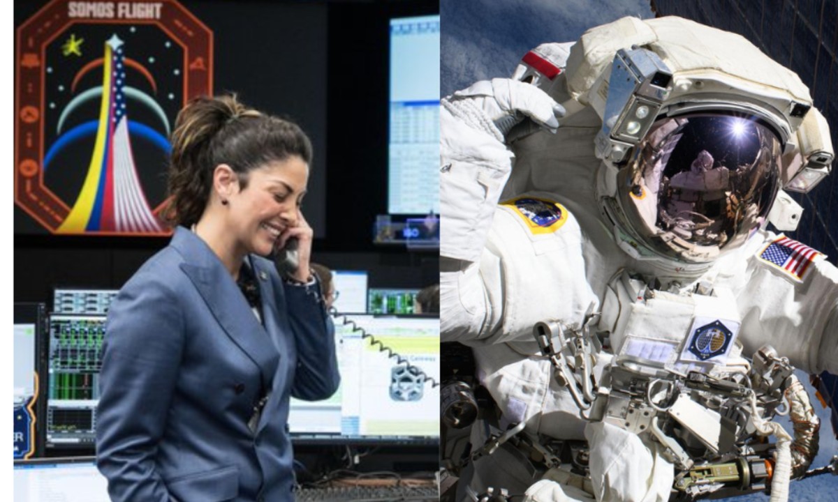 La colombiana Diana Trujillo dirigió su primera caminata espacial de 6 ...