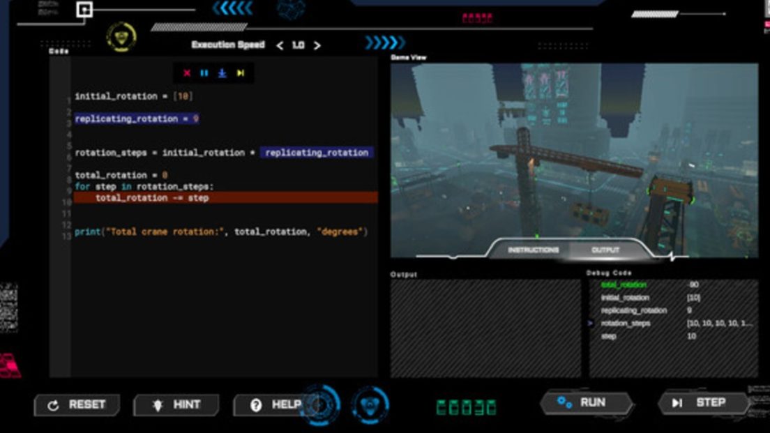 Así es el juego gratuito de Steam que te enseña Python con acción y misiones intensas • ENTER.CO